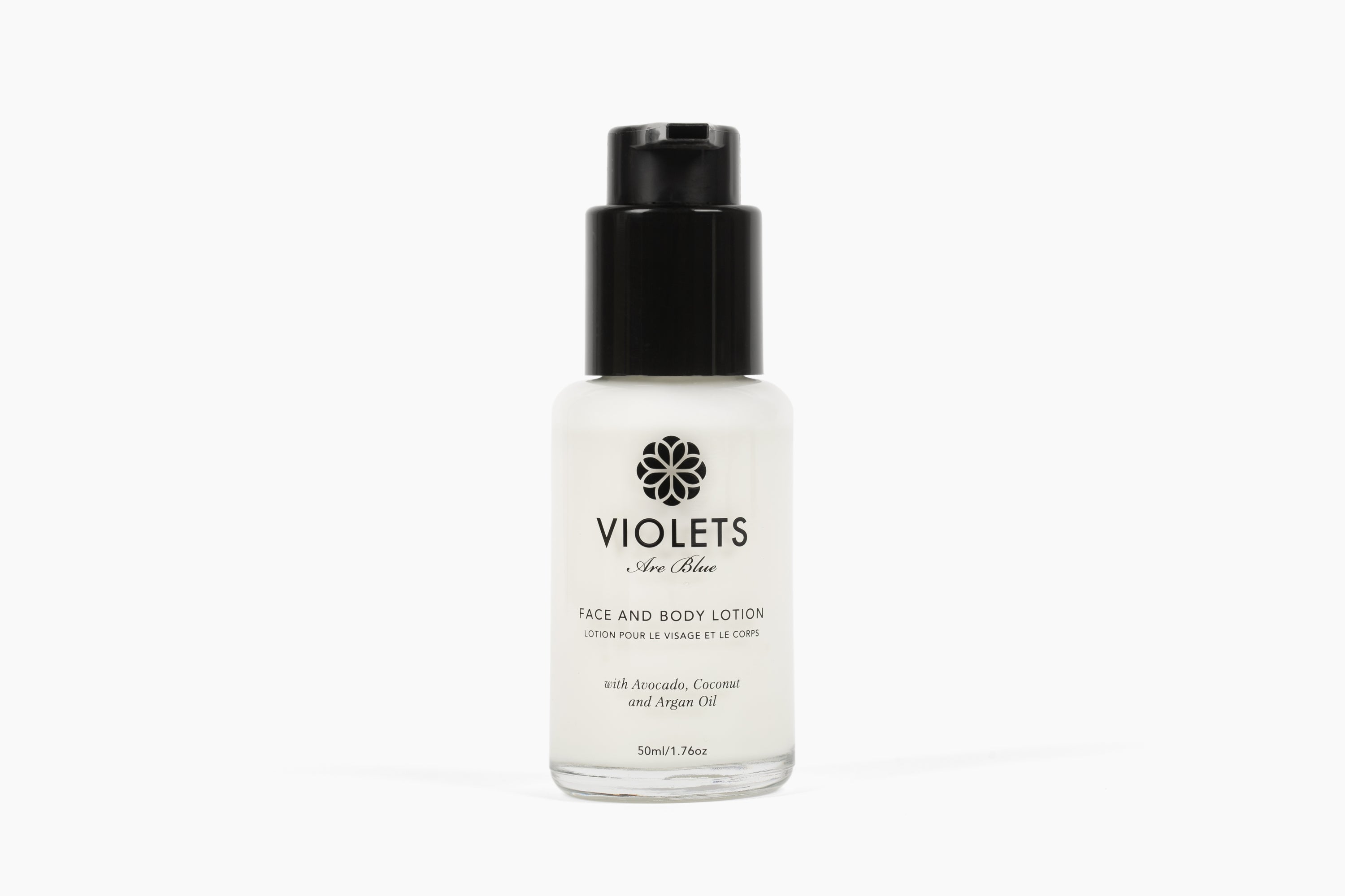 Face & Body Lotion with Argan Oil - 50ml & 200ml | Violets Are Blue