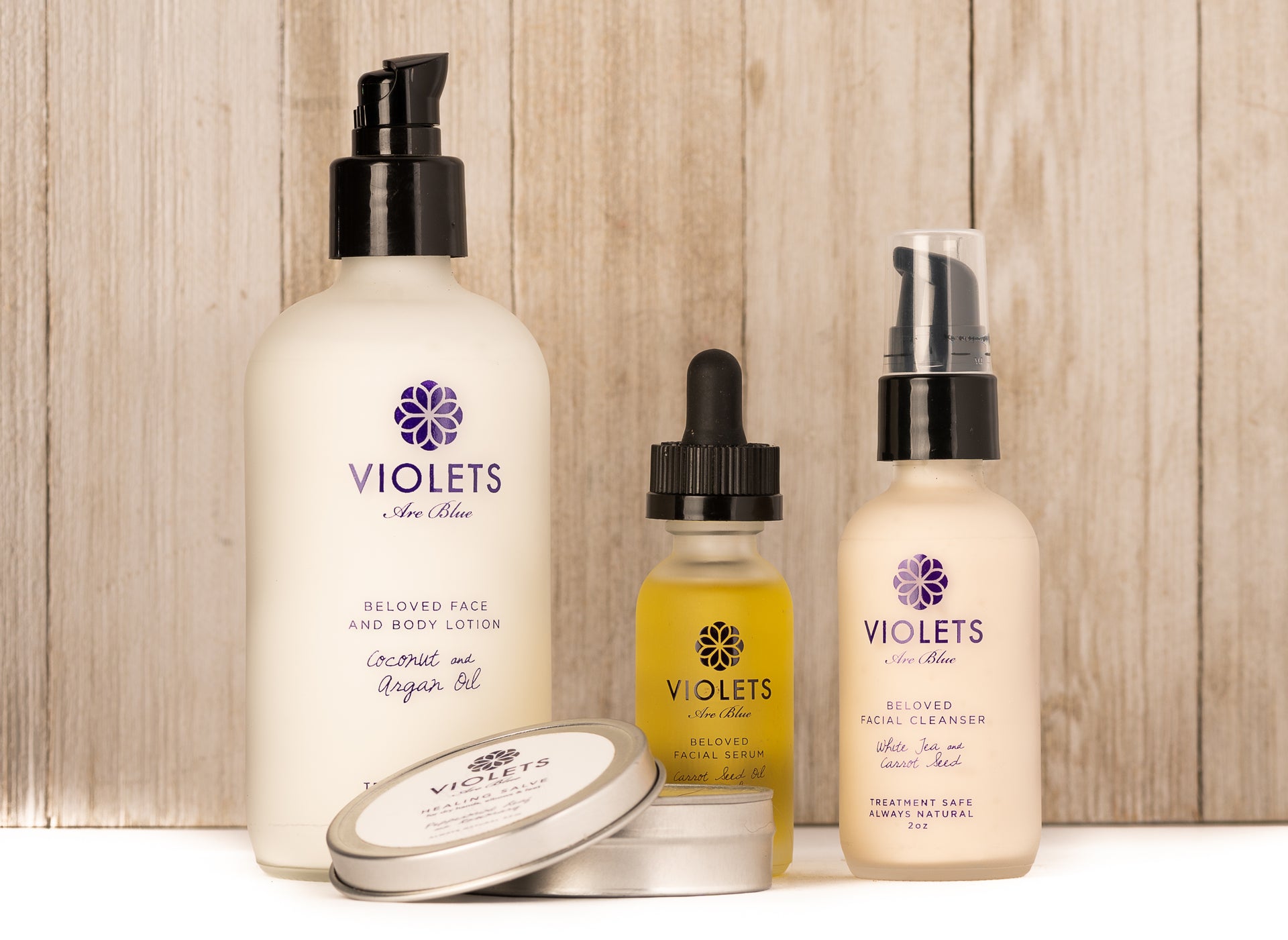 Natural, Non Toxic Skincare | Violets Are Blue