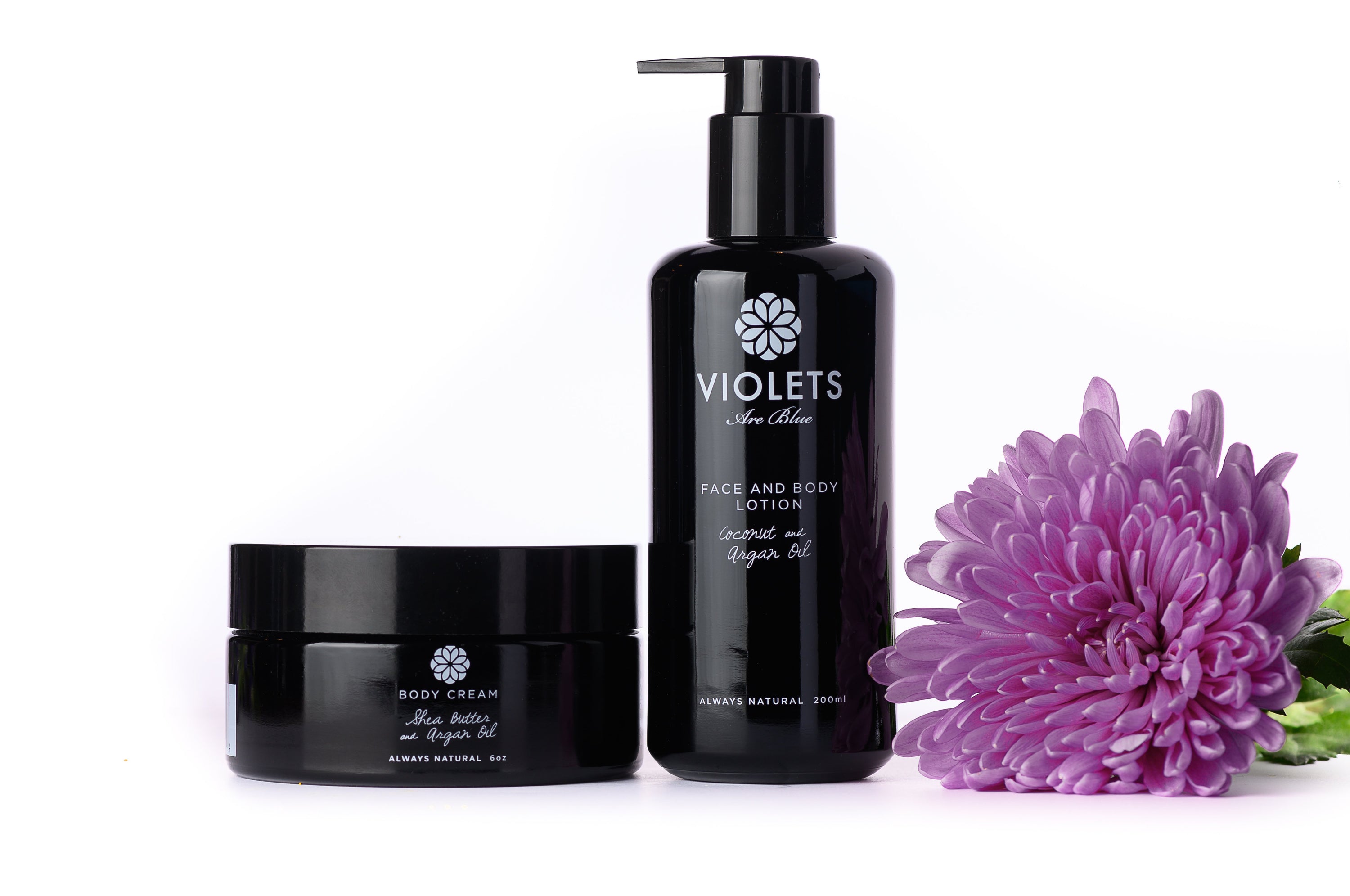 Face & Body Lotion with Argan Oil - 100ml & 200ml | Violets Are Blue